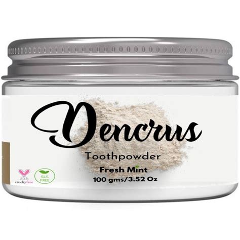 Buy Dencrus Toothpaste Bits Fresh Mints Flavor 100gms Jar