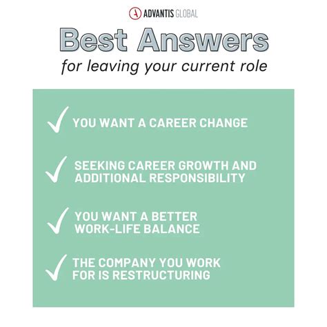“what Is The Reason Youre Leaving Your Current Job” Answers Hiring