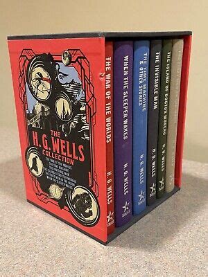 The H G Wells Collection Deluxe 6 Hardcover Box Set Edition Arcturus