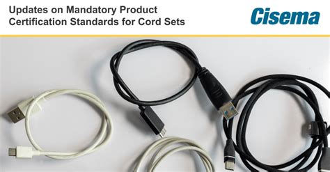 Mandatory Product Certification Standards For Cord Sets In China