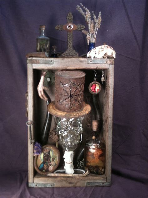 Rusty Eyeball Creations: Voodoo Alter Night Light