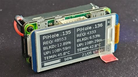 Im In Love With This Diy Pi Hole Monitor That Comes With Its Own