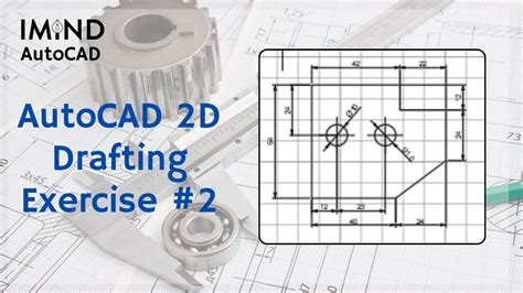 2 Autocad 2d Drafting Exercise 2 Youtube