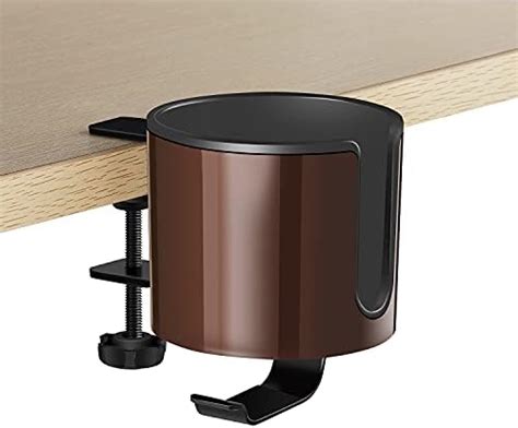 Desk Cup Holder 180° Rotating Under Table Cup Holder Anti