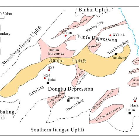 Geological Setting Of The Subei Basin Download Scientific Diagram