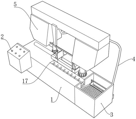 一种便于使用的带锯床的制作方法