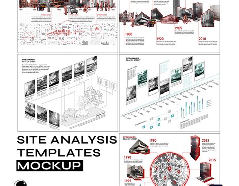 Architecture Site Analysis And Timeline Mockup 1 Images Behance