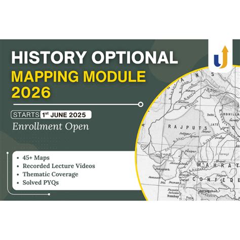 Upsc Cse History Optional Mapping Module 2026 Levelup Ias