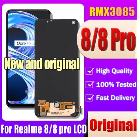 Original LCD For Realme Pro LCD Display Screen With Frame Realme RMX Screen