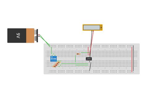 circuit design circuito digital analogo tinkercad