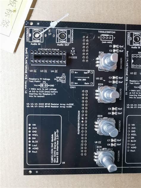 planet drone module pcb r synthdiy