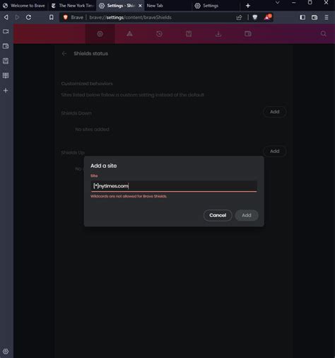 Global Cookies Settings Are Not Retained When A Site Is Addedremoved From The `shields Down