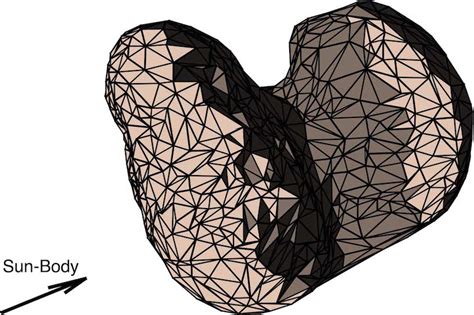 Shadowing Algorithm Output The Illuminated Faces Are Pale Brown The