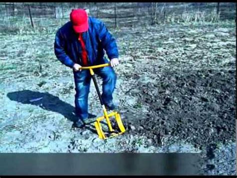 Культиватор "Торнадо" с рычагом-педалью - YouTube