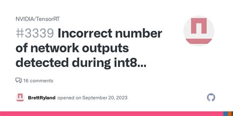 Incorrect Number Of Network Outputs Detected During Int Calibration Leading To Failure Issue