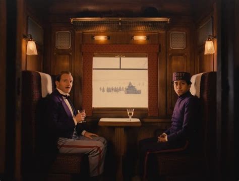 Grand Budapest Hotel Wes Anderson Train M Gustave H Ralph Fiennes