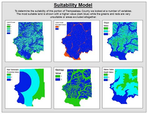 Gis Ii Geog 337 Suitability And Impact Modeling Using Raster Analysis