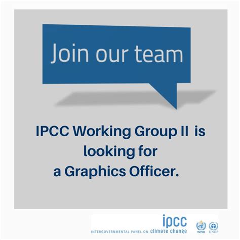 Ipcc Working Group Ii Is Still Receiving Applications For A Graphics