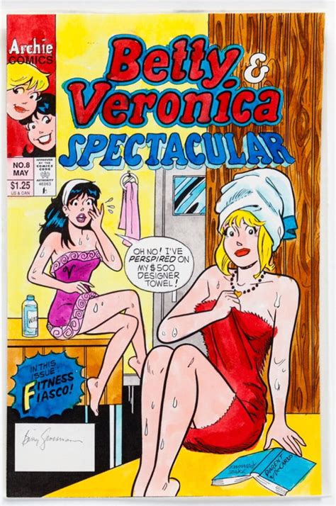 Betty And Veronica Spectacular 8 Cover Color Guide Artist Barry