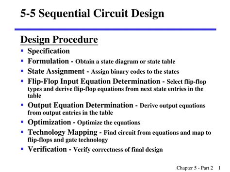 Ppt 5 5 Sequential Circuit Design Powerpoint Presentation Free Download Id6617821