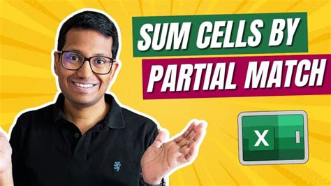 Michael Scholz On Linkedin Sum Cells Based On Partial Text Match Easy