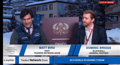 Dominic Briggs Partner At Blockwall Interview With Matt Bird Live From