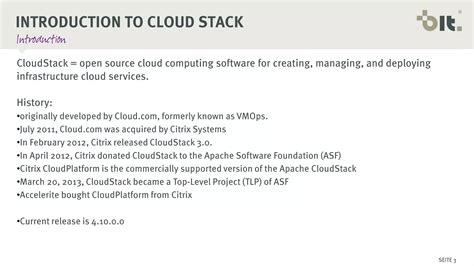 introduction cloudstack community andre walter ppt