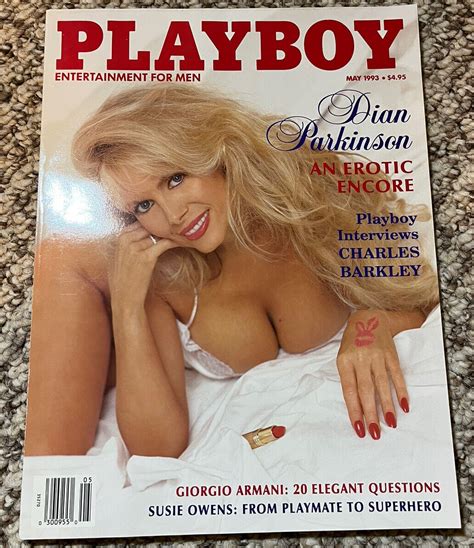 Mavin Playbabe Magazine May 1993 Dian Parkinson From The Price Is