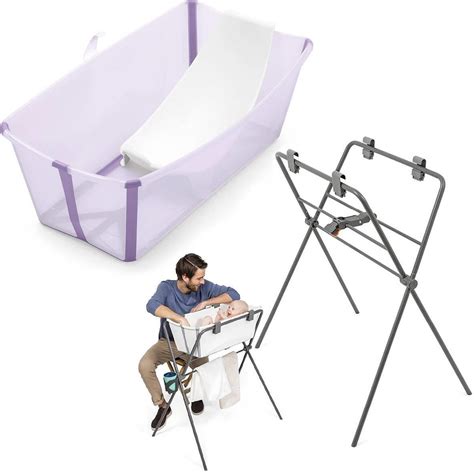 Stokke Flexi Bath zestaw 3w1, wanienka ze stojakiem i wkładką ...