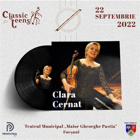 Clara Cernat Este Violonista Classic For Teens Facebook