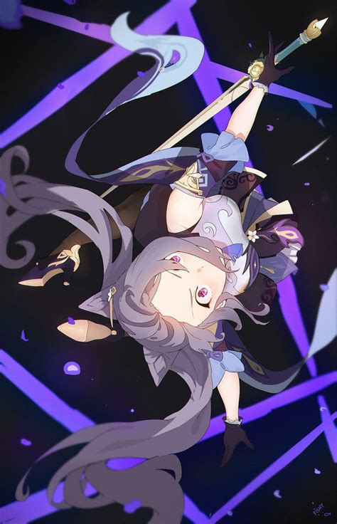 Keqing Genshin Impact Drawn By Fishofthelakes Danbooru