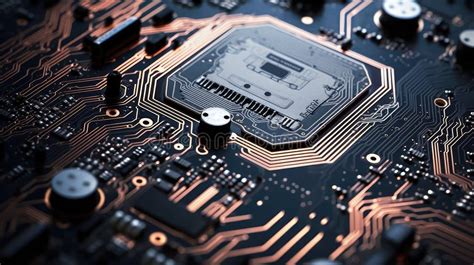 Patterning Metal Layer Stock Illustration Illustration Of Conductor 361949568