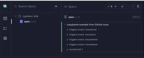 Cypress Doesnt Detect Dynamic Tests When Mixed With Normal Tests In