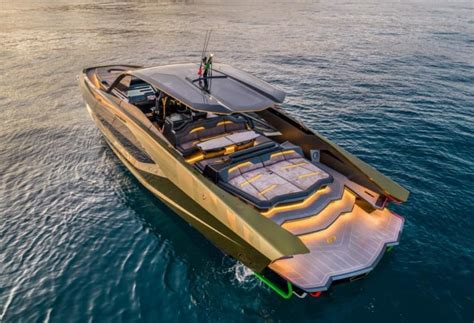 A Mystery Millionaires Ultra‑rare Lamborghini Yacht Worth 45 Million