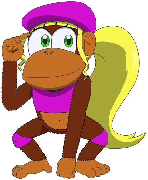 Dixie Kong By Smashartpg On Deviantart