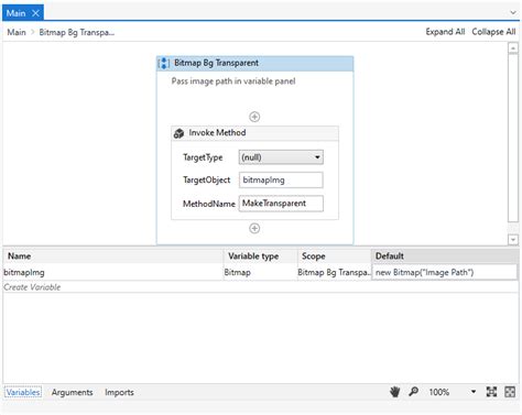 I Wonder The Way Using Maketransparent In Uipath Activities UiPath Community Forum