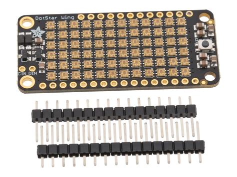 Köp Adafruit Dotstar Featherwing 6x12 Rgb Leds Till Rätt Pris