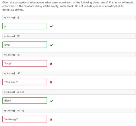 Solved Given The String Declaration Above What Value Would Chegg Com