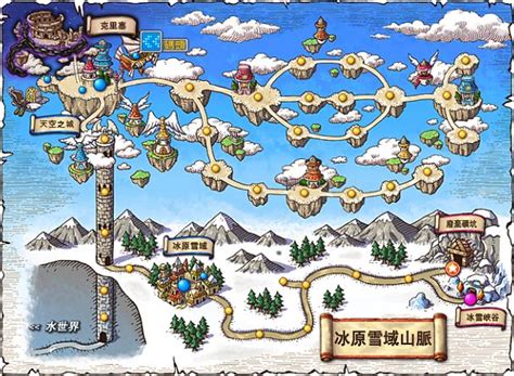 楓之谷 攻略百科：冰原雪域山脈 巴哈姆特