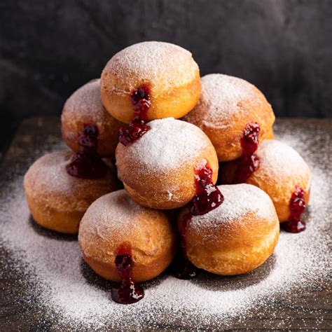 Raspberry Jam Doughnuts R Recipes