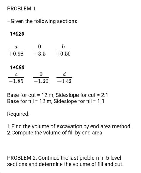 Solved Problem 1 Given The Following