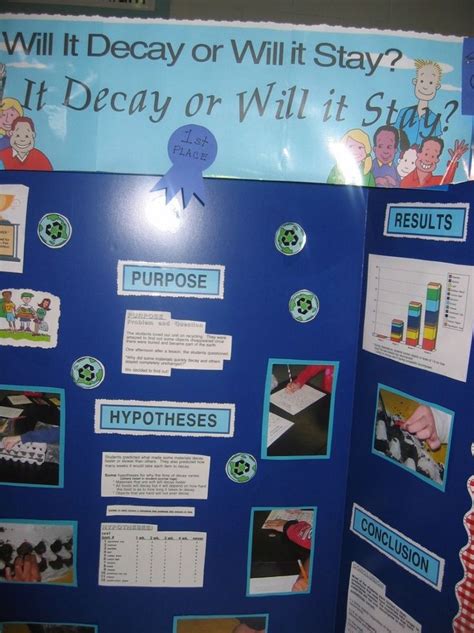 Science Fair Presentation Science Pinterest