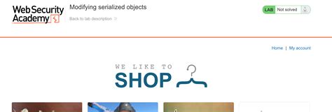 Portswiggers Modifying Serialized Objects Walkthrough