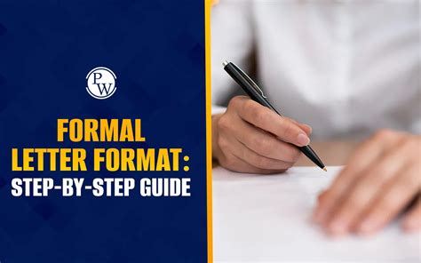 Formal Letter Format—step By Step Guide
