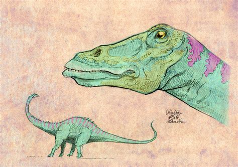 The Scifi Papers Diplodocus Sketch