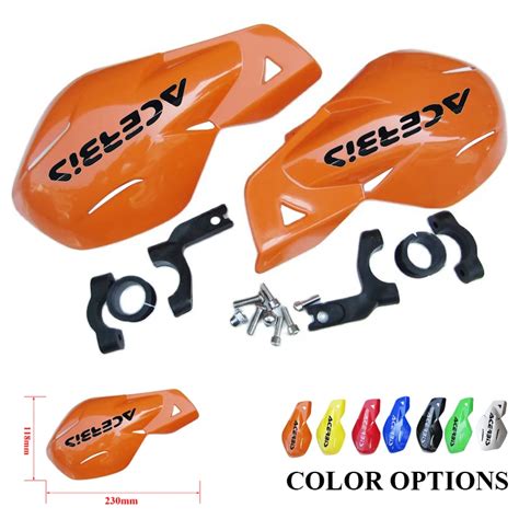 Hand-Guards-Motorcycle-Plastic-Handle-Bar-Brush-Handguard-Protector ...