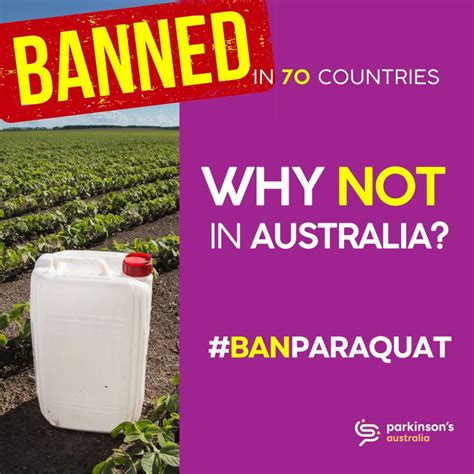 Dr Wayne Markman On Linkedin Ban Paraquat In Australia Parkinsons Australia
