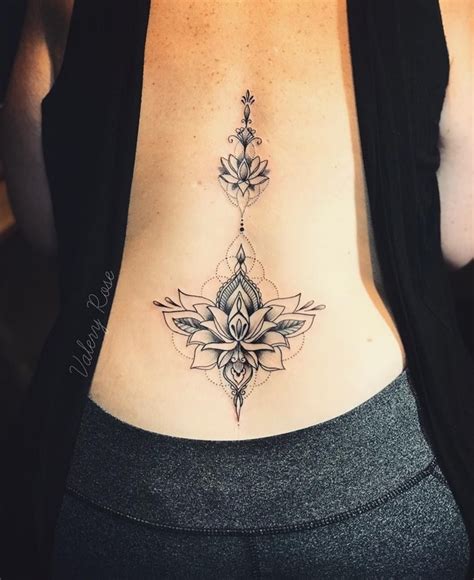 Rose Belly Button Tattoos