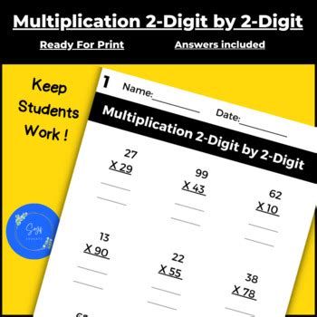 Digit By Digit Multiplication Standard Algorithm Traditional Algorithm