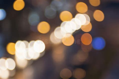 Blurred City Lights